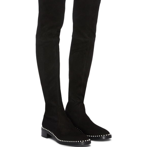 Stuart Weitzman | Shoes | Stuart Weitzman Lowland Pearl Thigh High ...